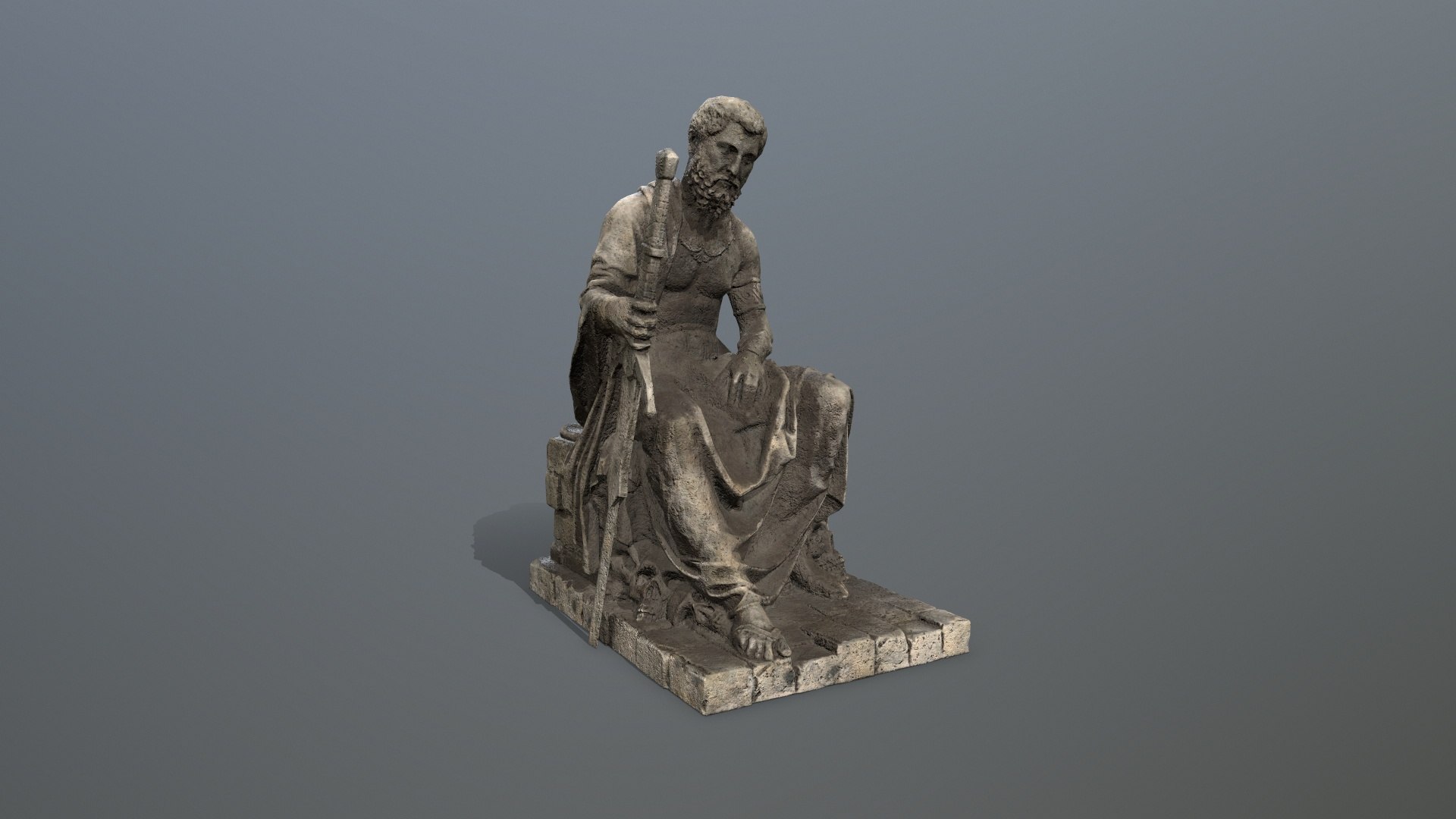 Statue 2 Model - TurboSquid 2159365