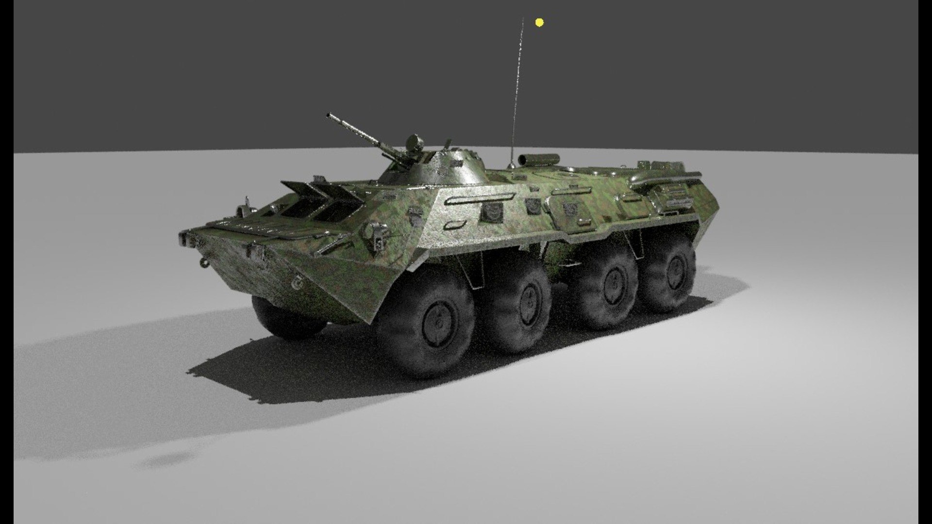 BTR 80 3D Model - TurboSquid 2129622