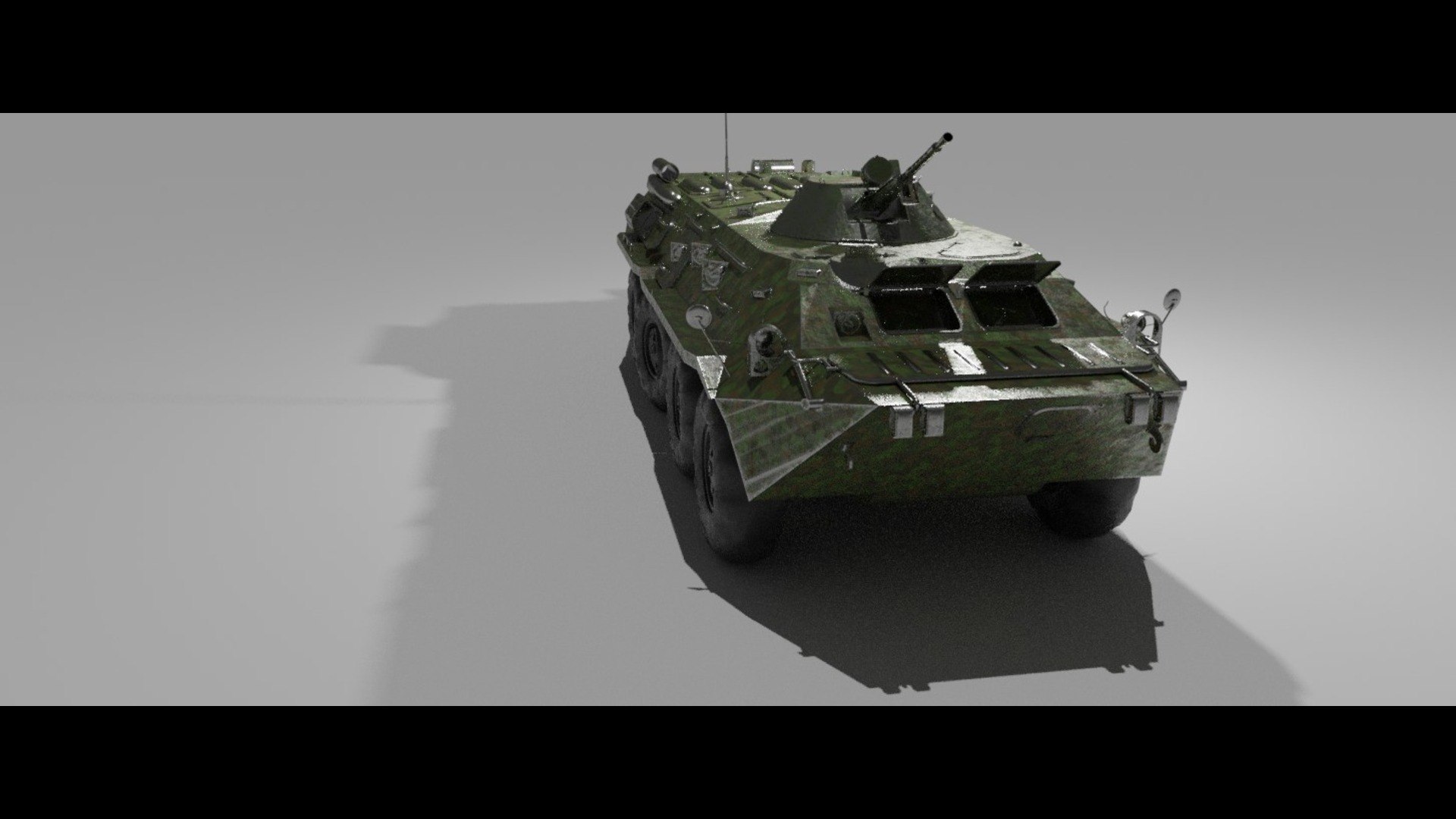 BTR 80 3D Model - TurboSquid 2129622