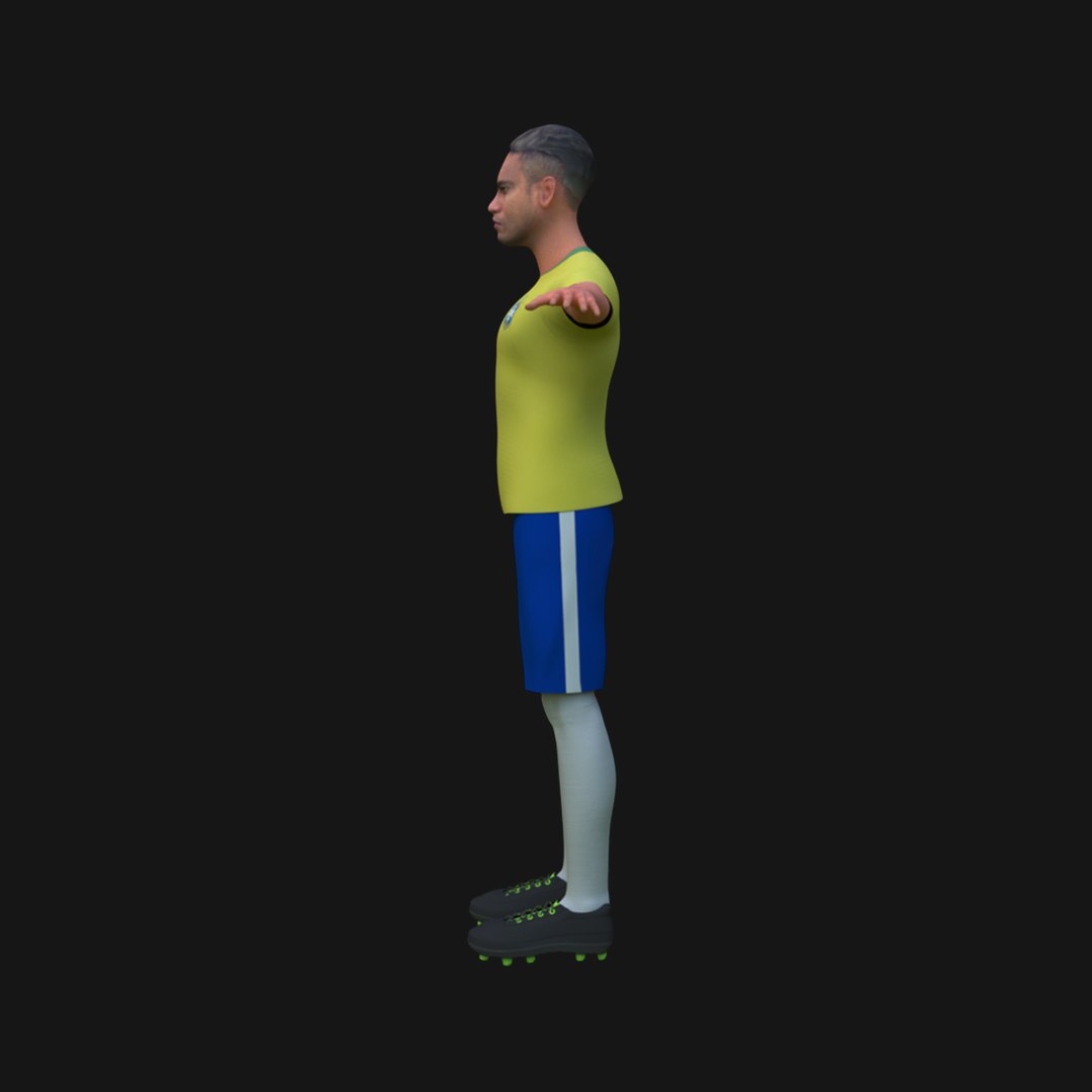 3D Neymar - TurboSquid 1277872