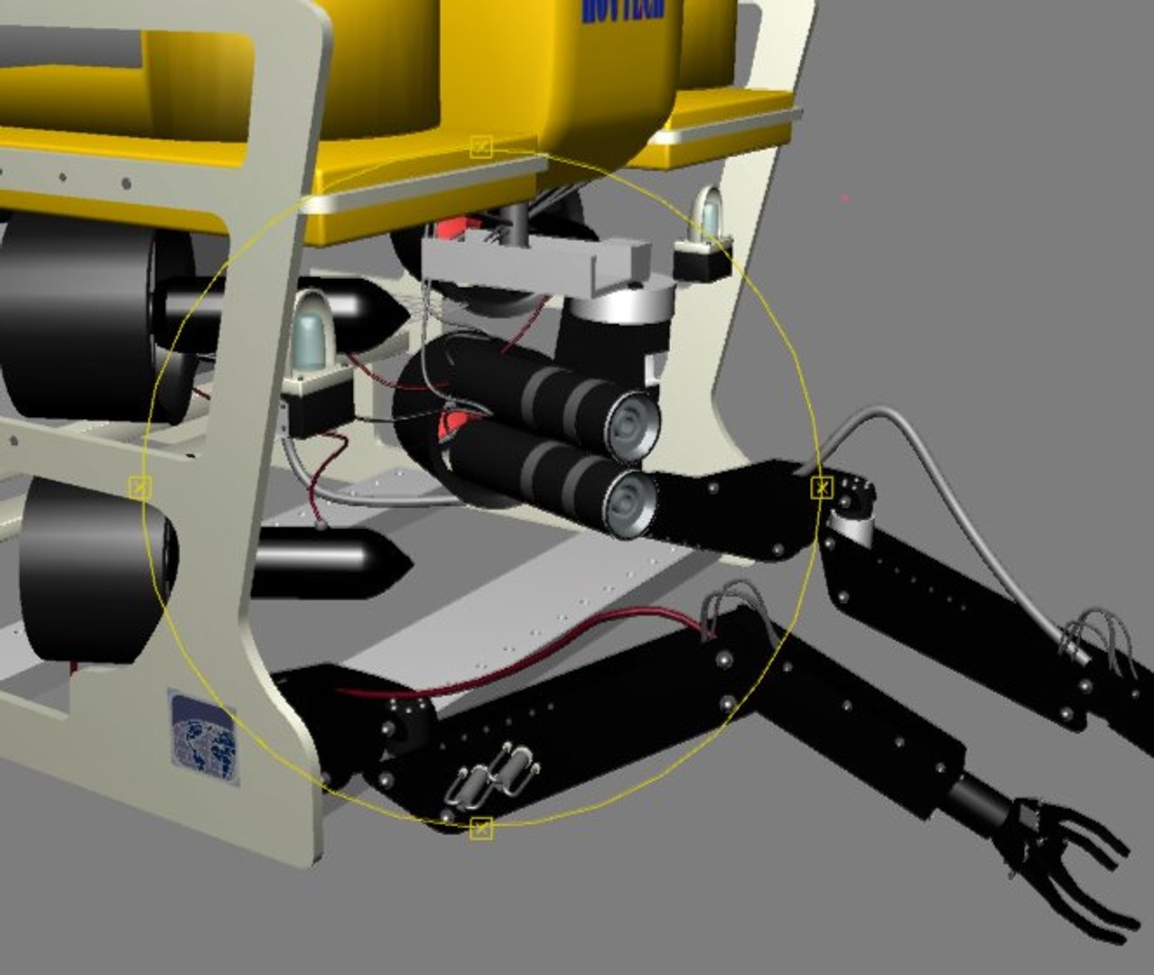 3d Model Rov Remotely Commercial