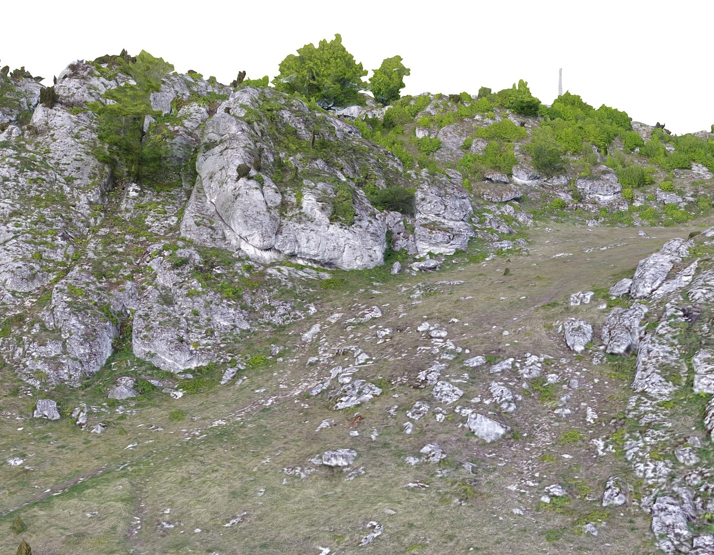 Nature Zborow Mountains Hd 3D Model - TurboSquid 1554160