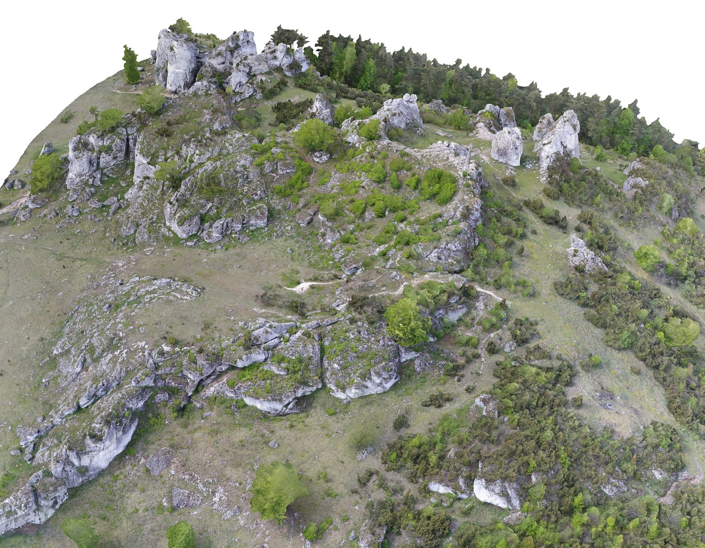Nature Zborow Mountains Hd 3D Model - TurboSquid 1554160