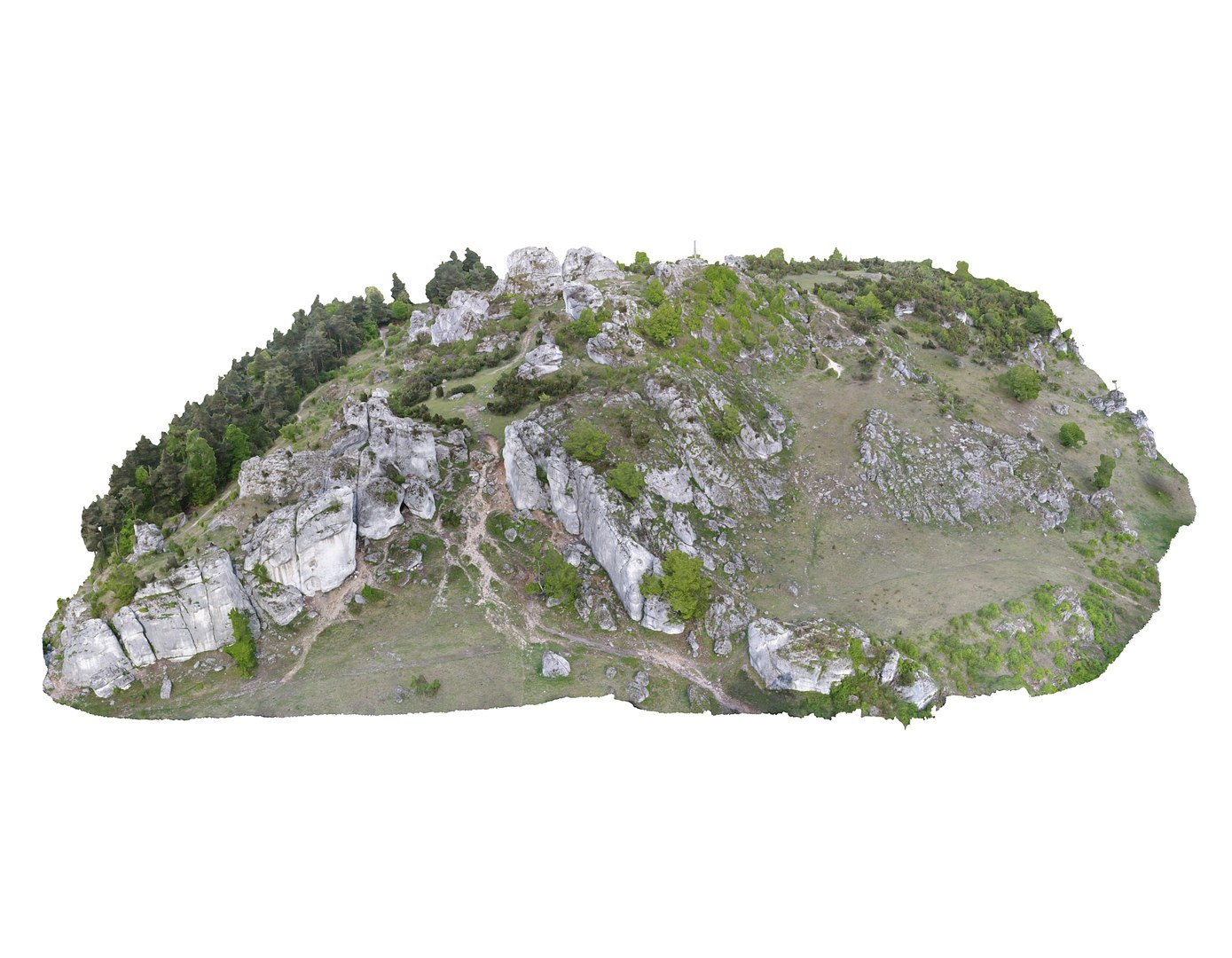 Nature Zborow Mountains Hd 3D Model - TurboSquid 1554160