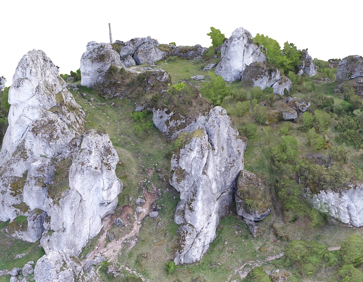Nature Zborow Mountains Hd 3D Model - TurboSquid 1554160