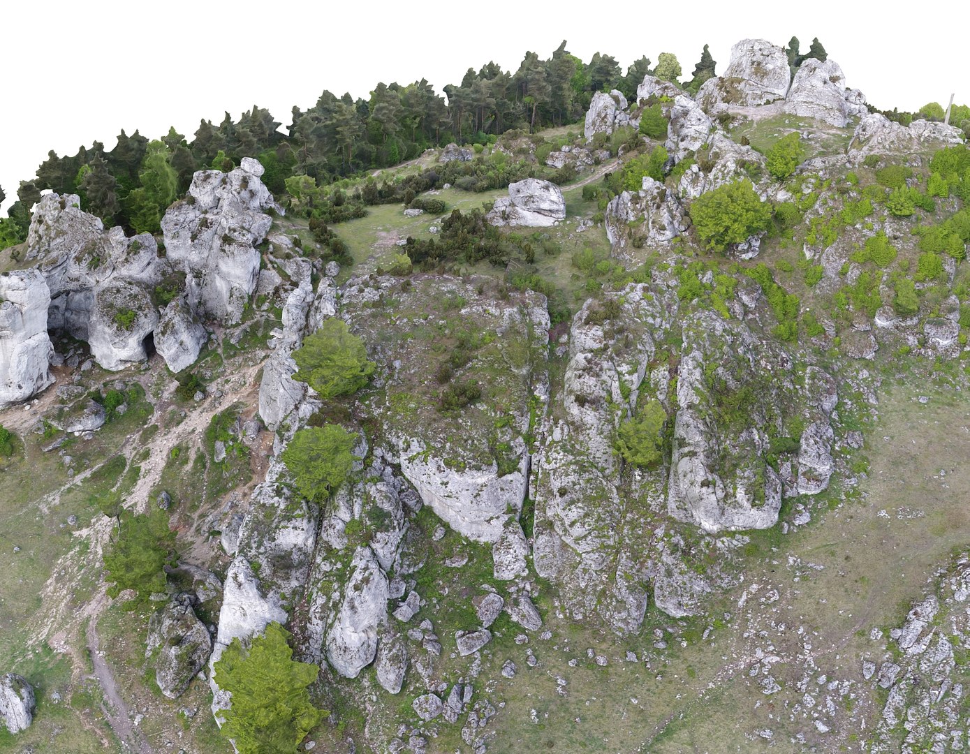 Nature Zborow Mountains Hd 3D Model - TurboSquid 1554160