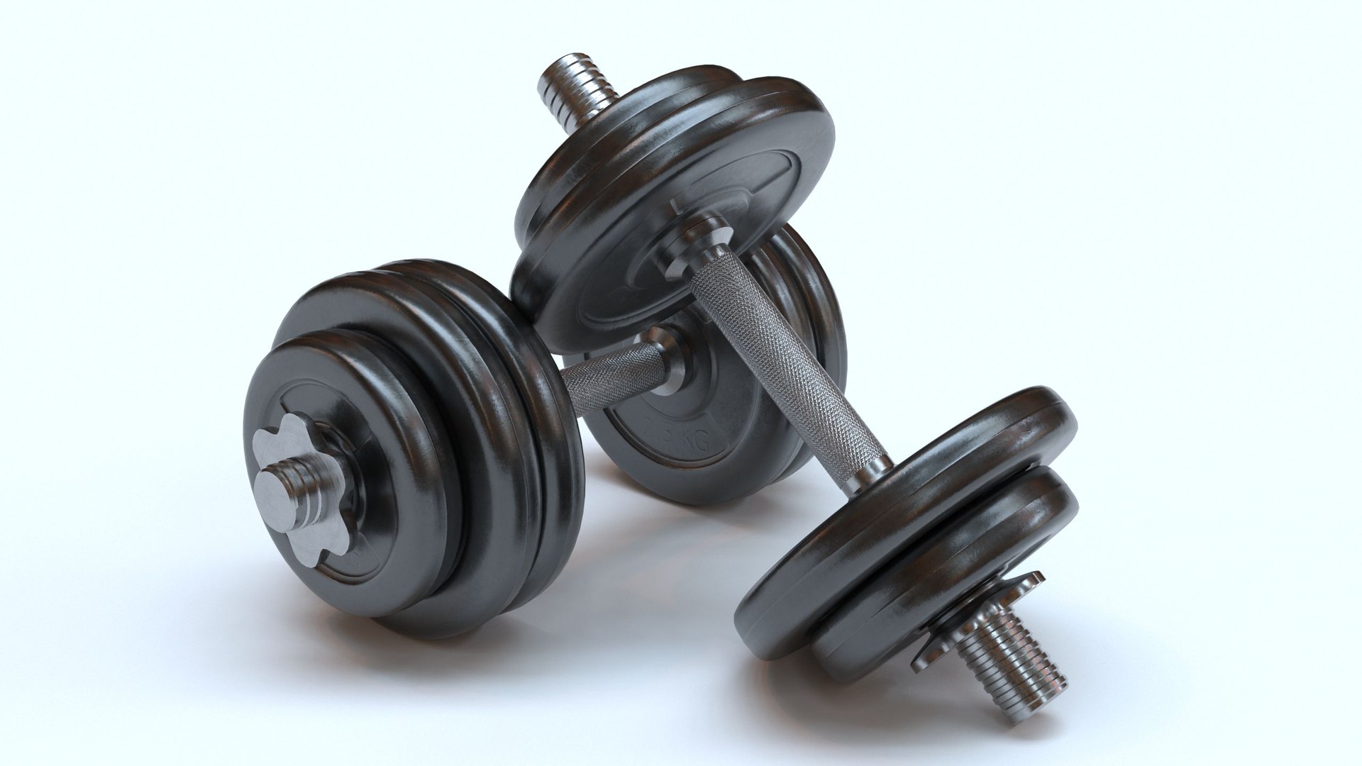 Dumbbell 3D Model - TurboSquid 1965751