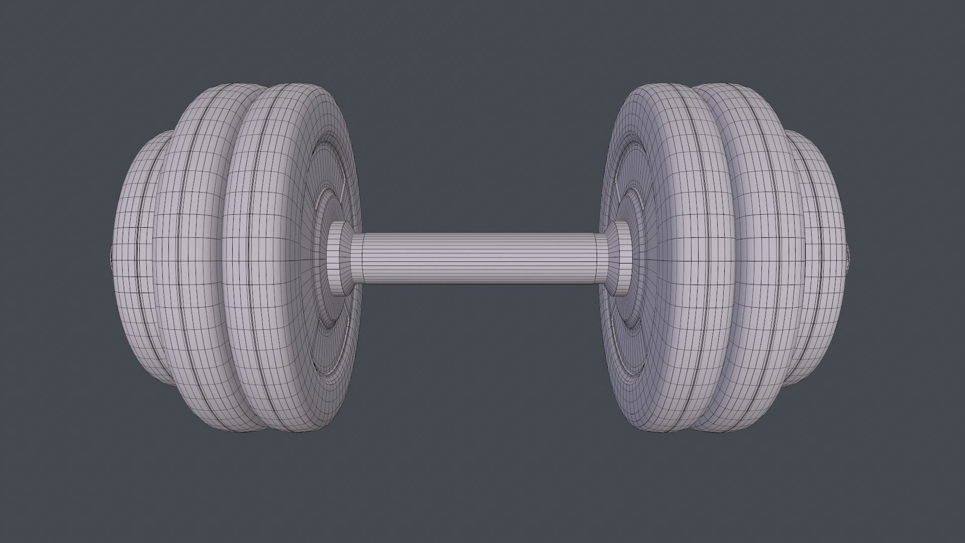 Dumbbell 3D Model - TurboSquid 1965751