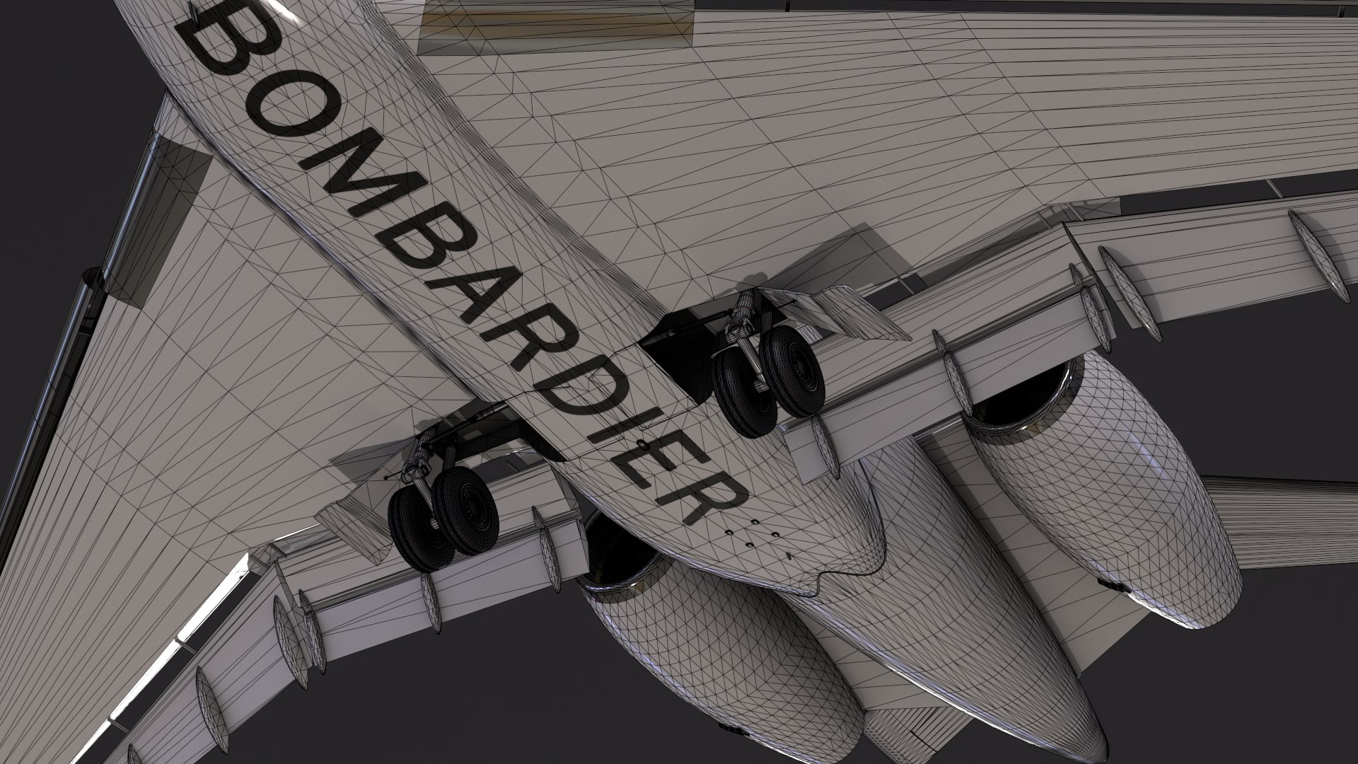 Bombardier Global 7000 3D - TurboSquid 1979018