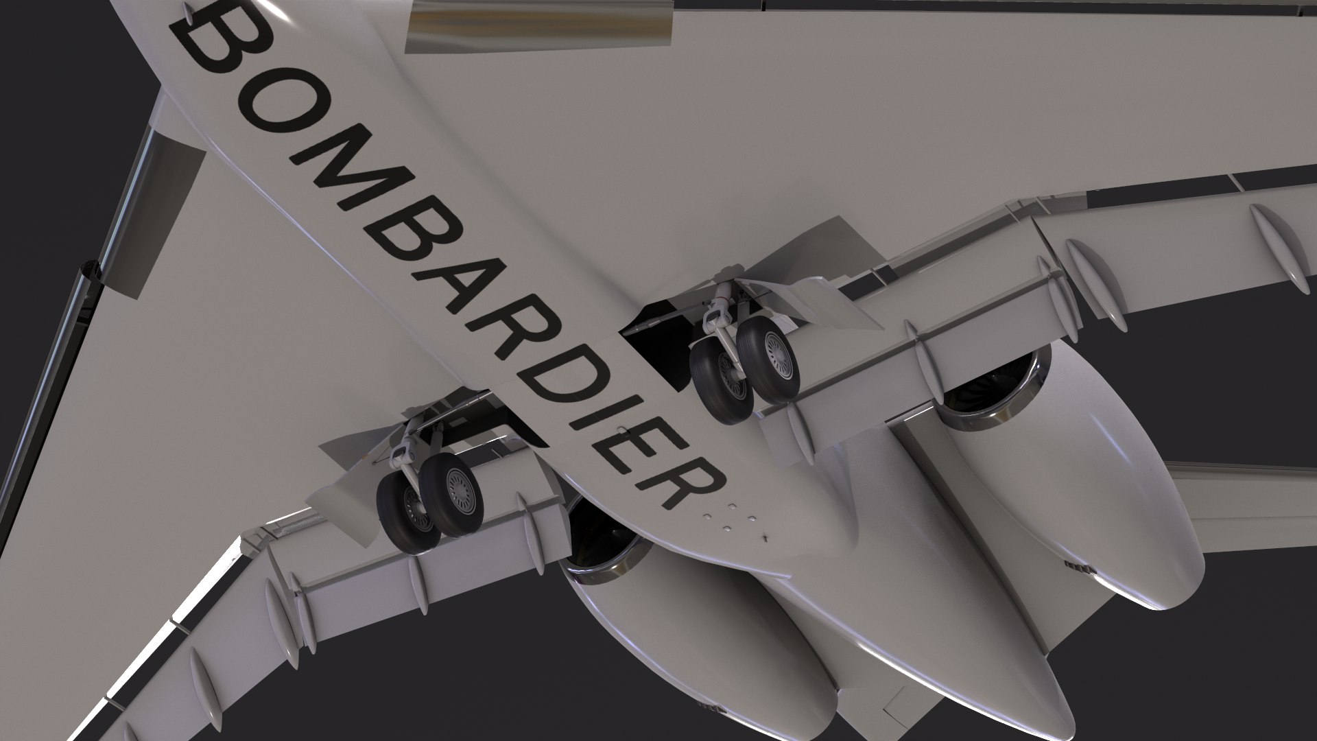 Bombardier Global 7000 3D - TurboSquid 1979018