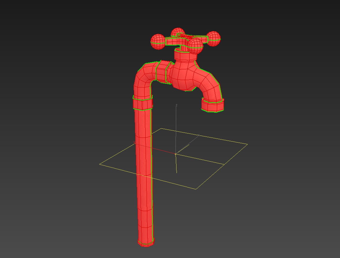 Water tap 3D - TurboSquid 1472682