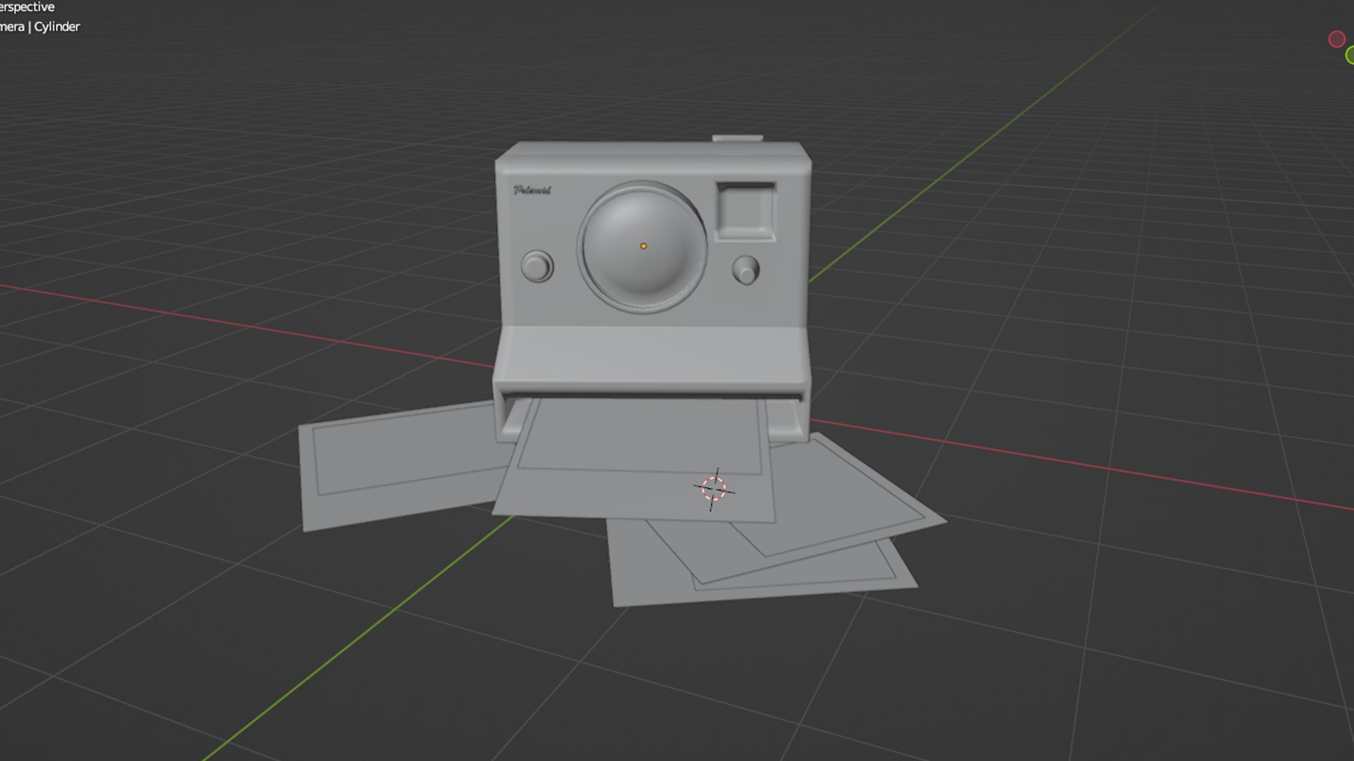 Polaroid 3D model - TurboSquid 2041285