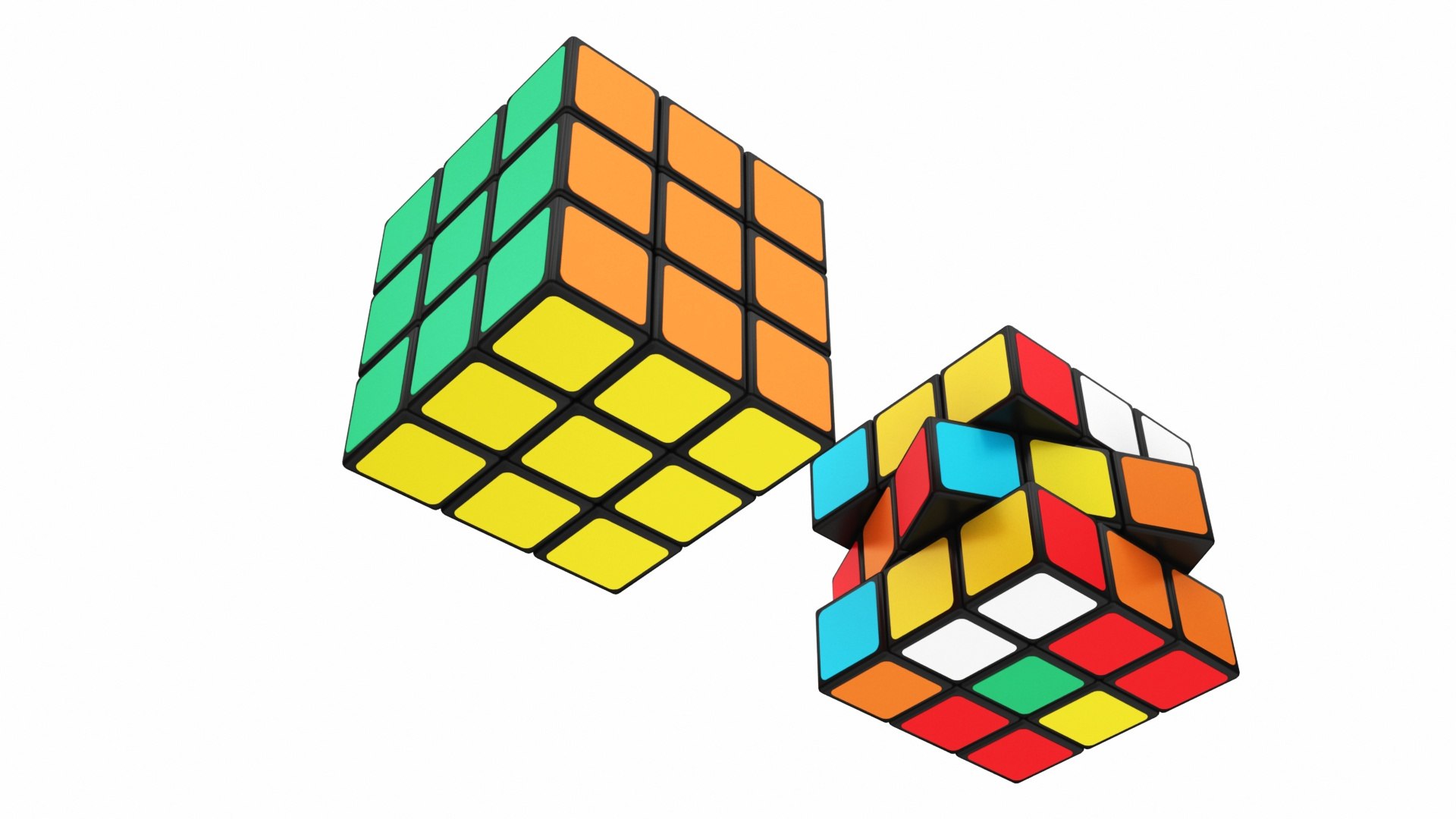 3D Magic Cube Model - TurboSquid 1536234