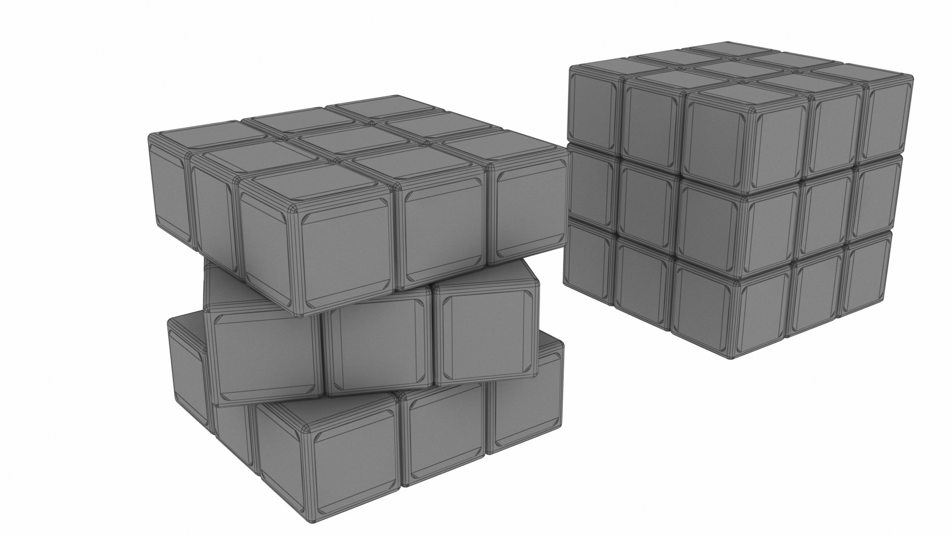 3D Magic Cube Model - TurboSquid 1536234