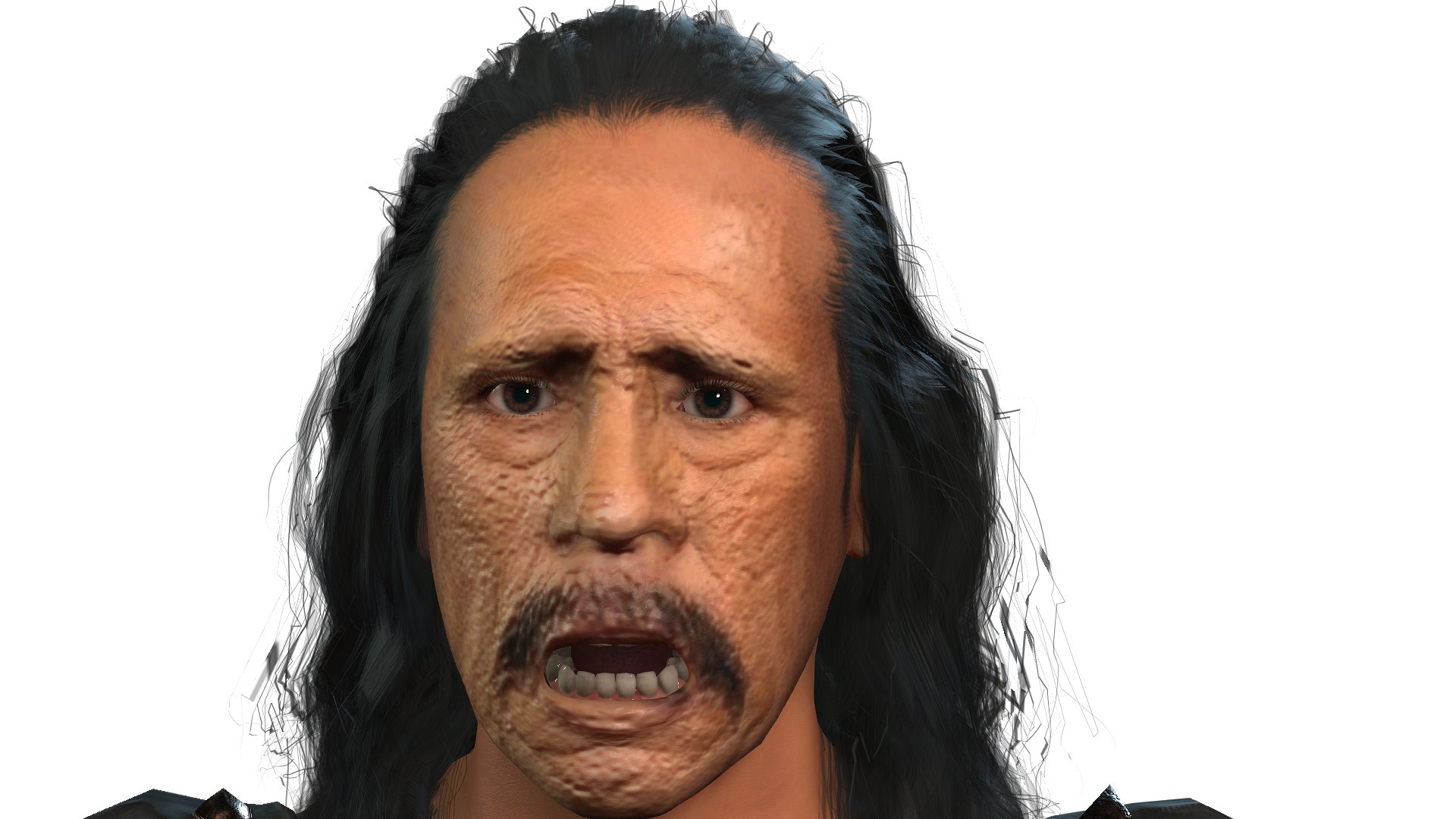 3D Model Character Design Machete Ready - TurboSquid 1540501