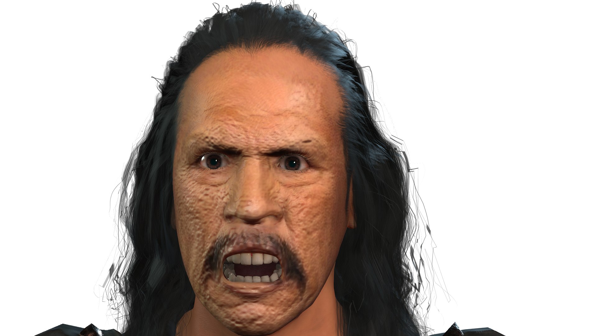 3D Model Character Design Machete Ready - TurboSquid 1540501