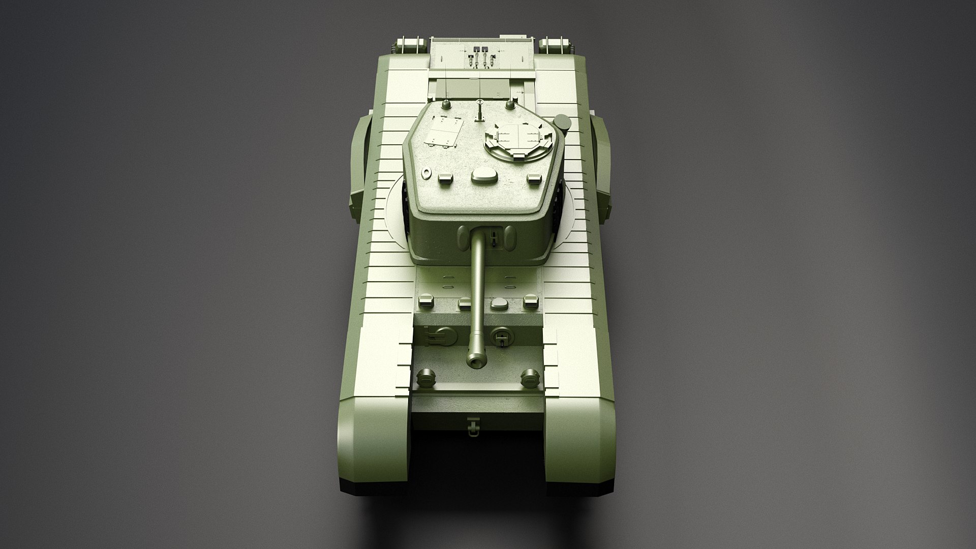 Churchill Mark VII 3D Model - TurboSquid 1979902