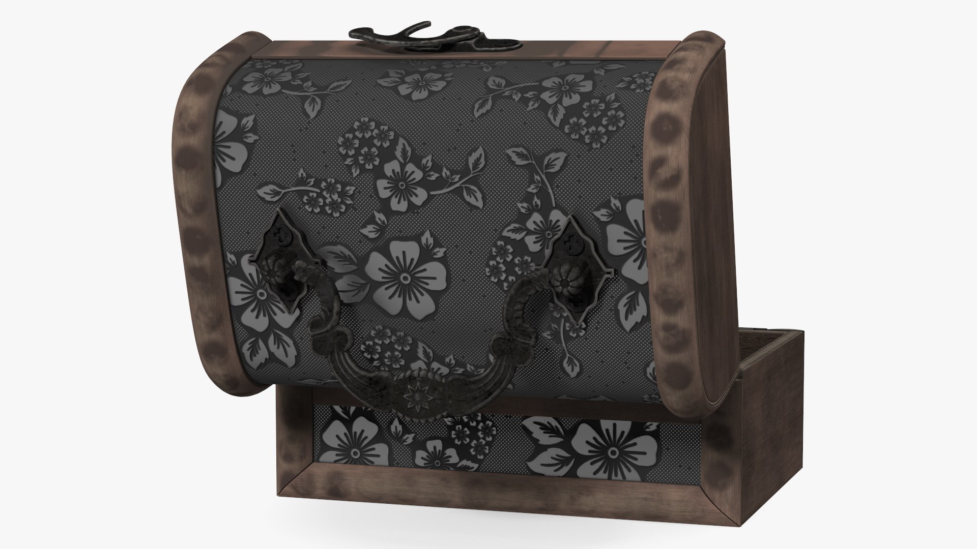 Old Open Wooden Chest 3D Model - TurboSquid 2091420