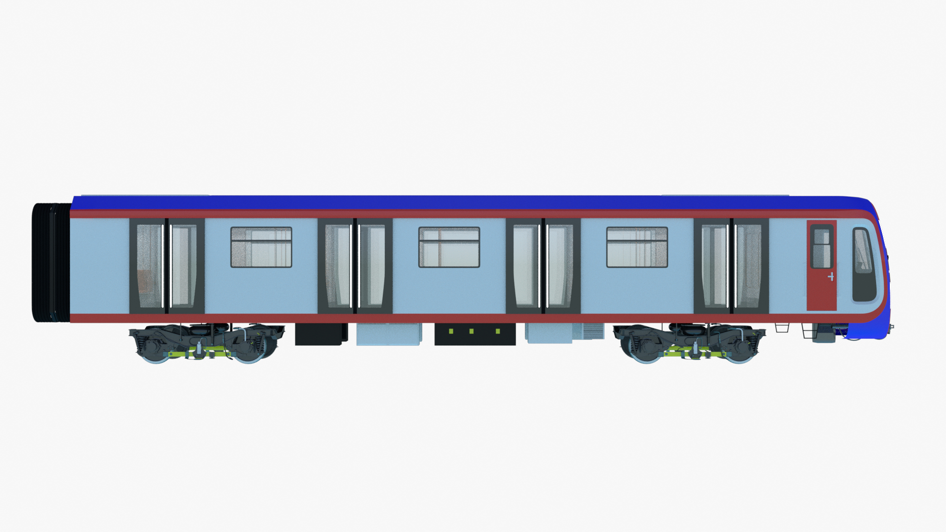 Metro Train Images Side View