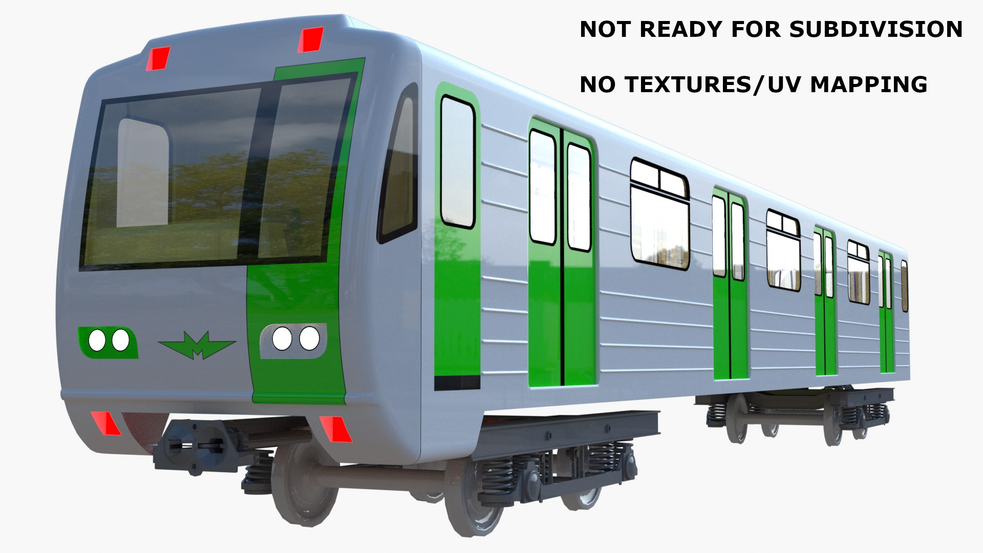 Russian Metro Trains 3D Model - TurboSquid 1756280