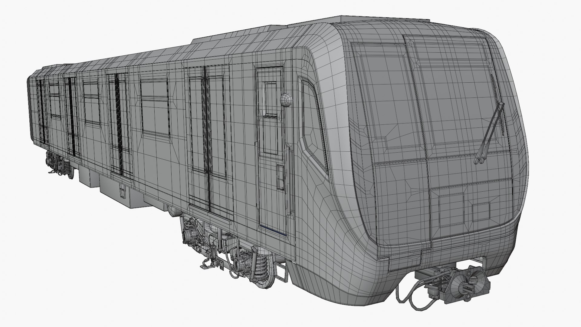 Russian Metro Trains 3D Model - TurboSquid 1756280
