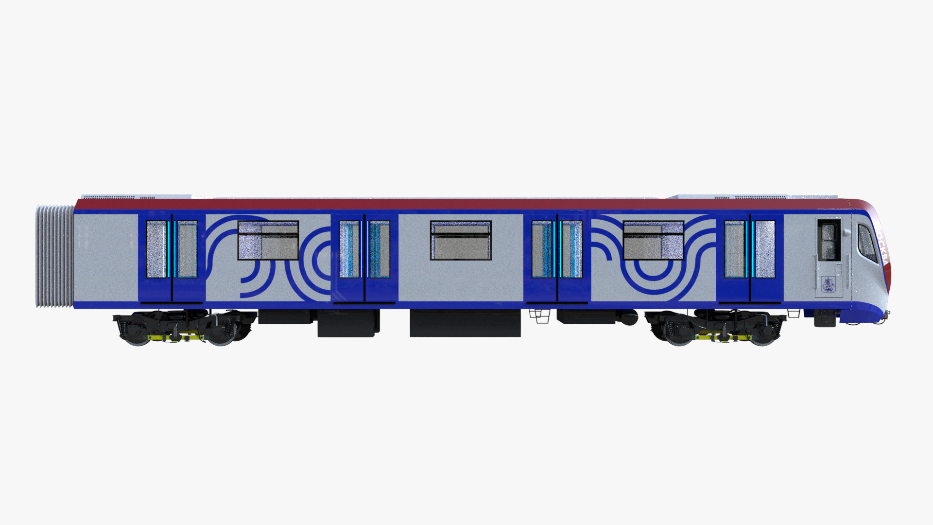 Russian Metro Trains 3D Model - TurboSquid 1756280