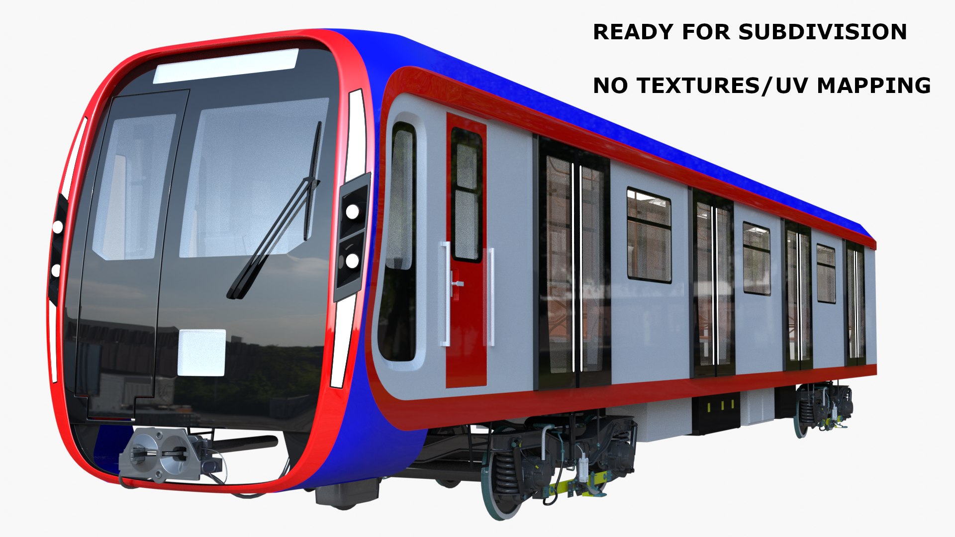 Russian Metro Trains 3D Model - TurboSquid 1756280
