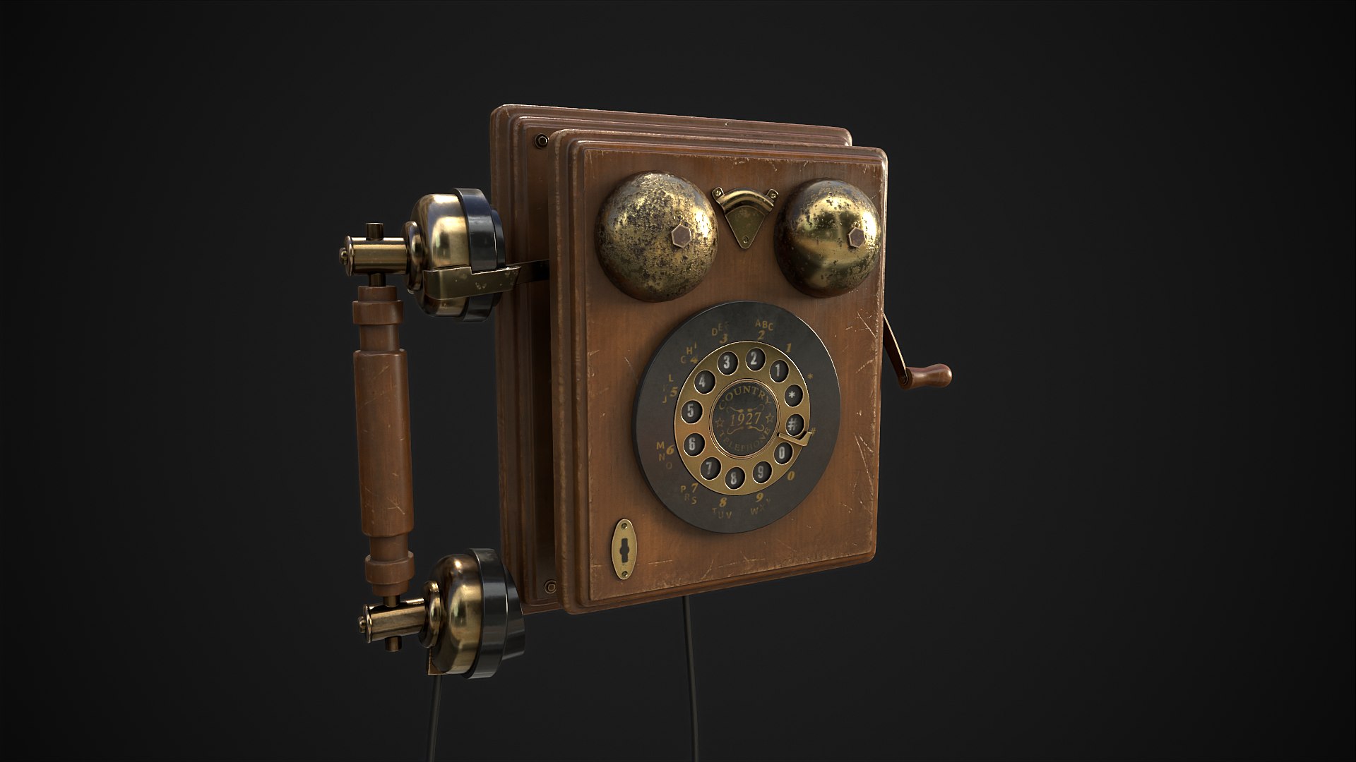 Old Phone 3D - TurboSquid 1869512