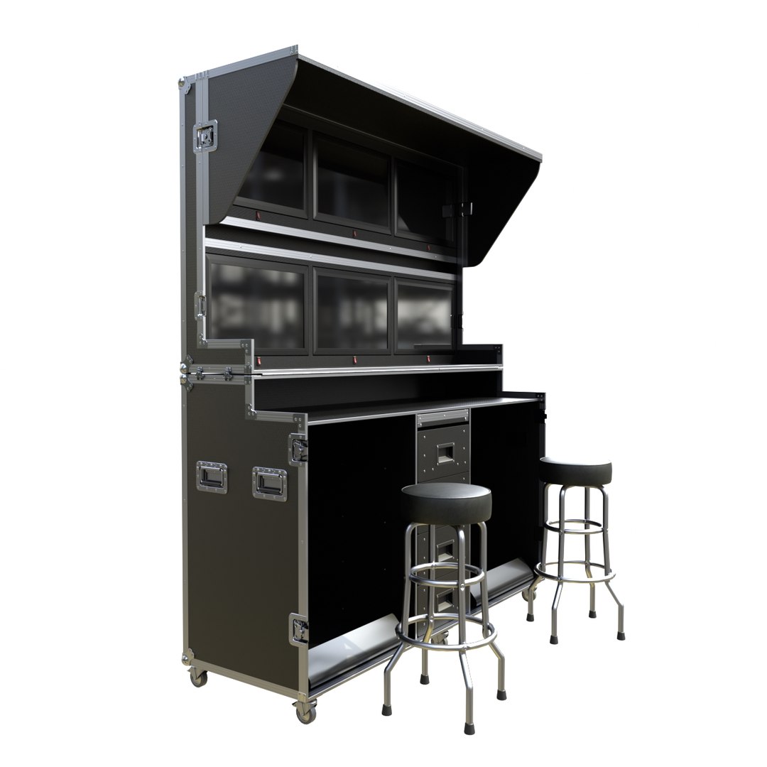 Motorsport Telemetry Production Flight Case 3D Model - TurboSquid 2199556