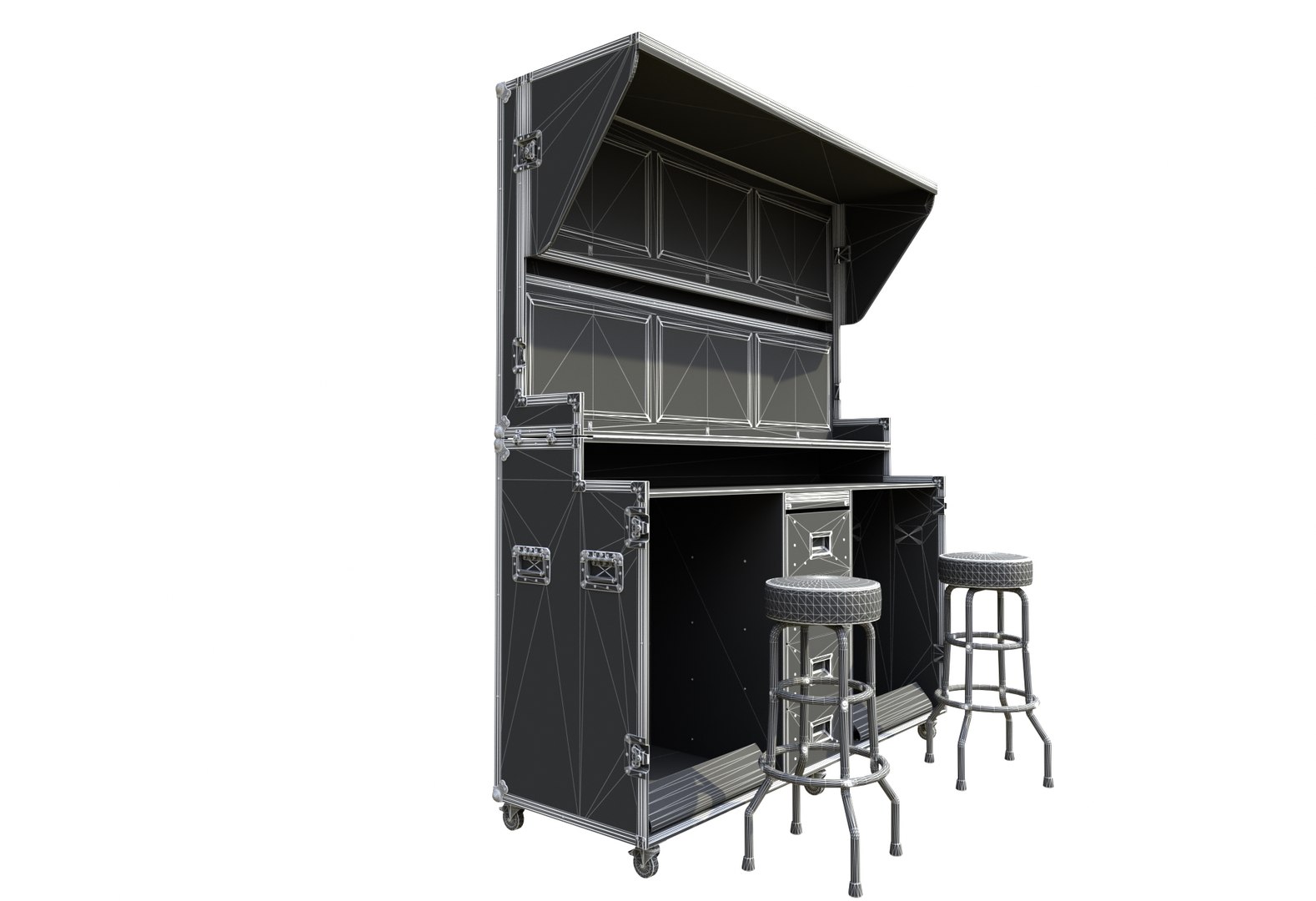 Motorsport Telemetry Production Flight Case 3D Model - TurboSquid 2199556