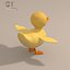 duck character 3d model