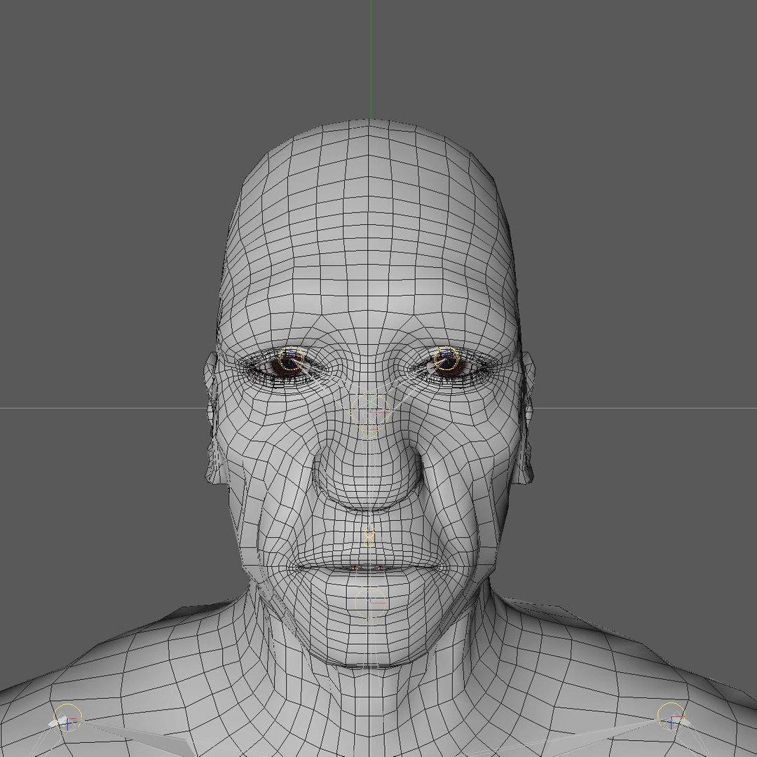 3d Realistic Base Mesh Old