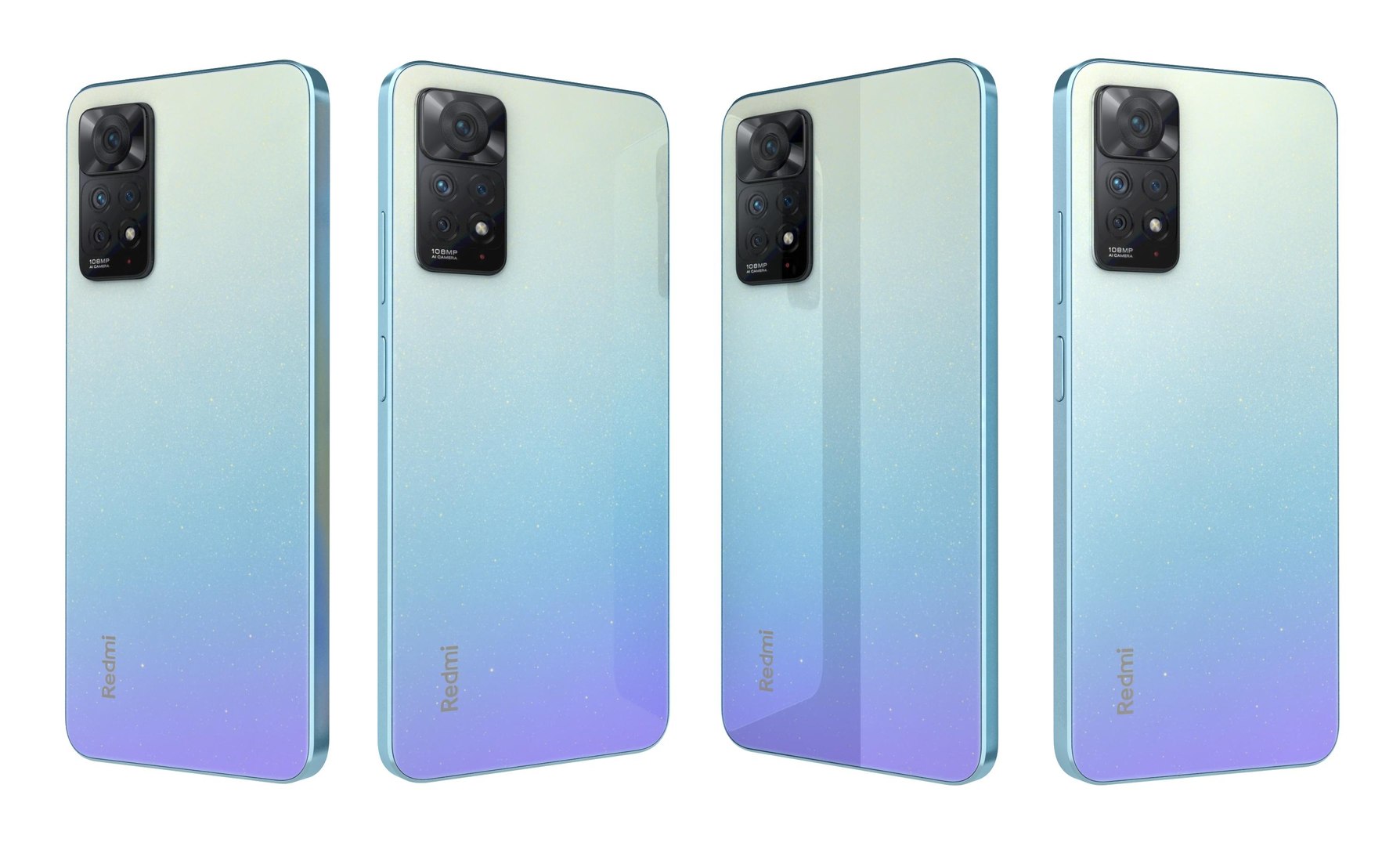 Xiaomi Redmi Note 11 Pro Star Blue 3D Model - TurboSquid 1849767