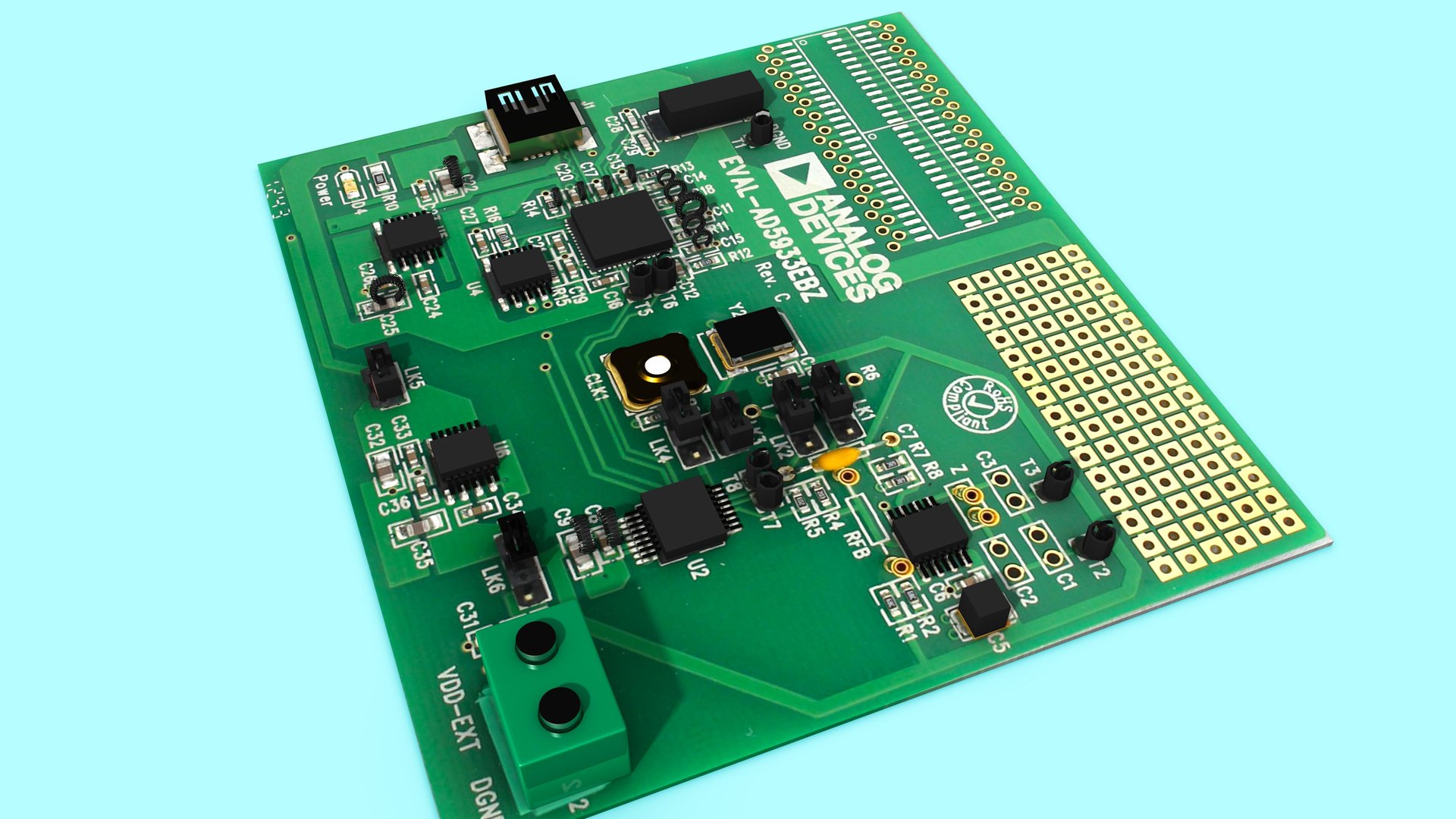 Calculator Mother Board Model - TurboSquid 2185652