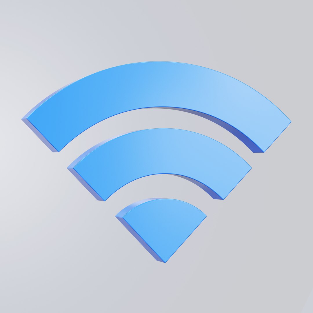 3D wifi 3d icon - TurboSquid 1837728