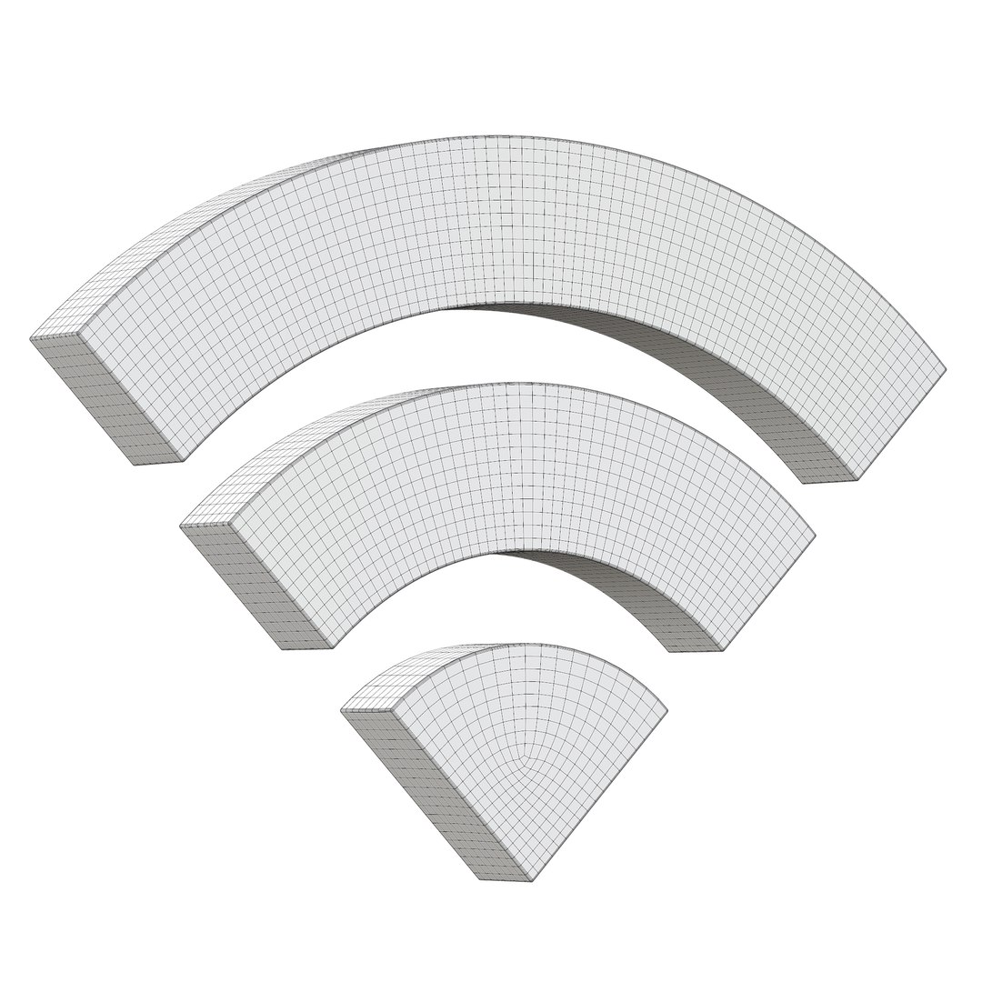 3D wifi 3d icon - TurboSquid 1837728