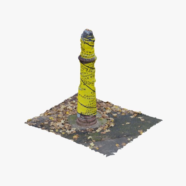 3D model Damaged Post - TurboSquid 2009660