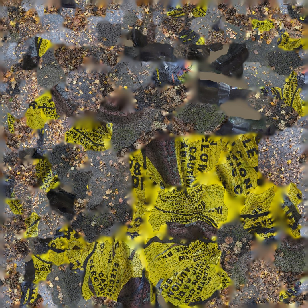 3D Model Damaged Post - TurboSquid 2009660