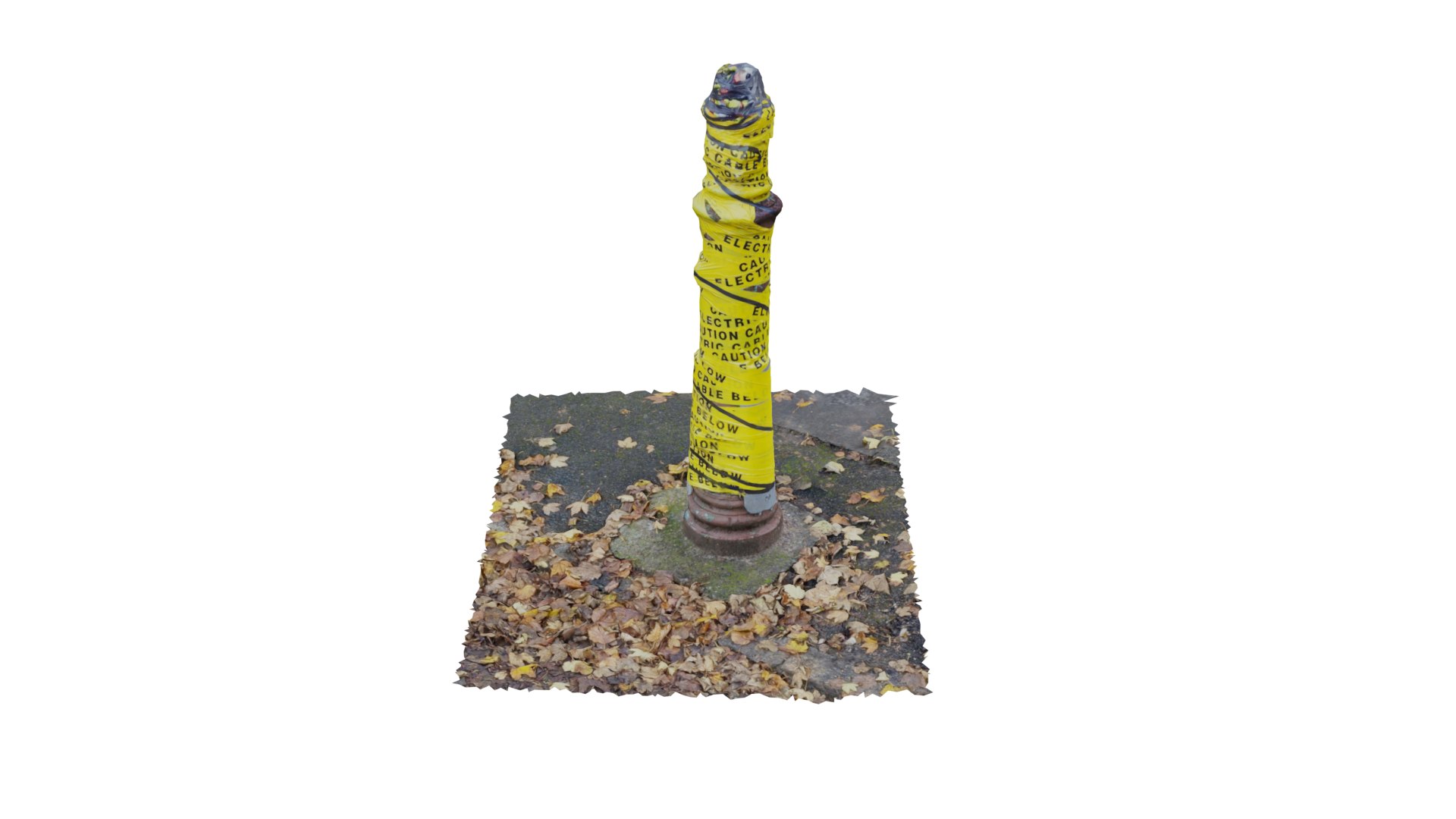 3D Model Damaged Post - TurboSquid 2009660