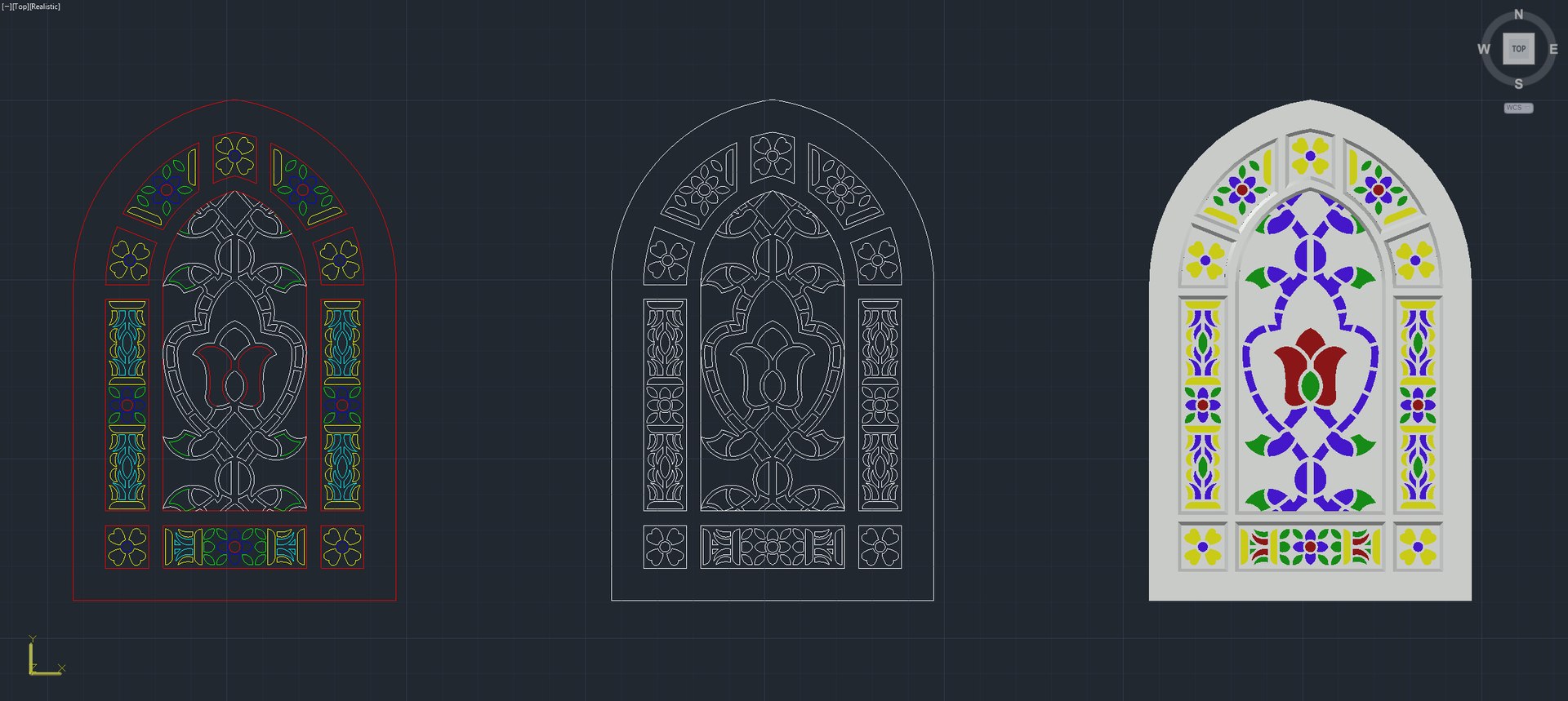 Mosque Church Window Model - TurboSquid 1292195