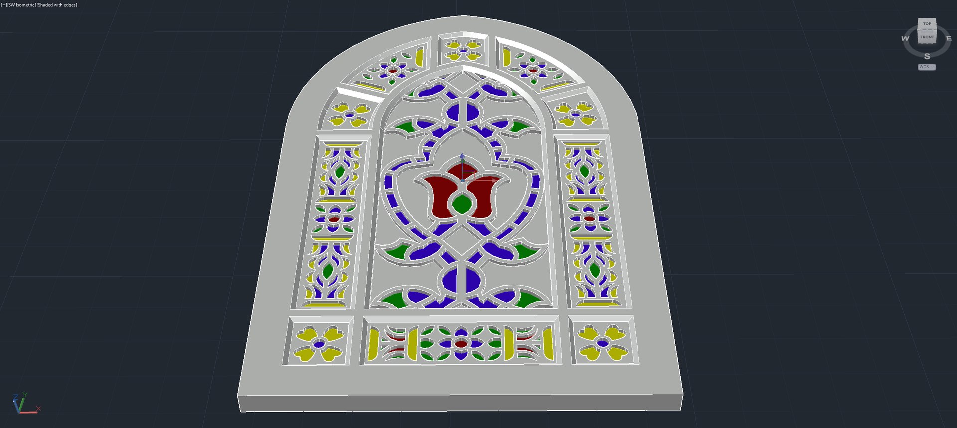 Mosque Church Window Model - TurboSquid 1292195