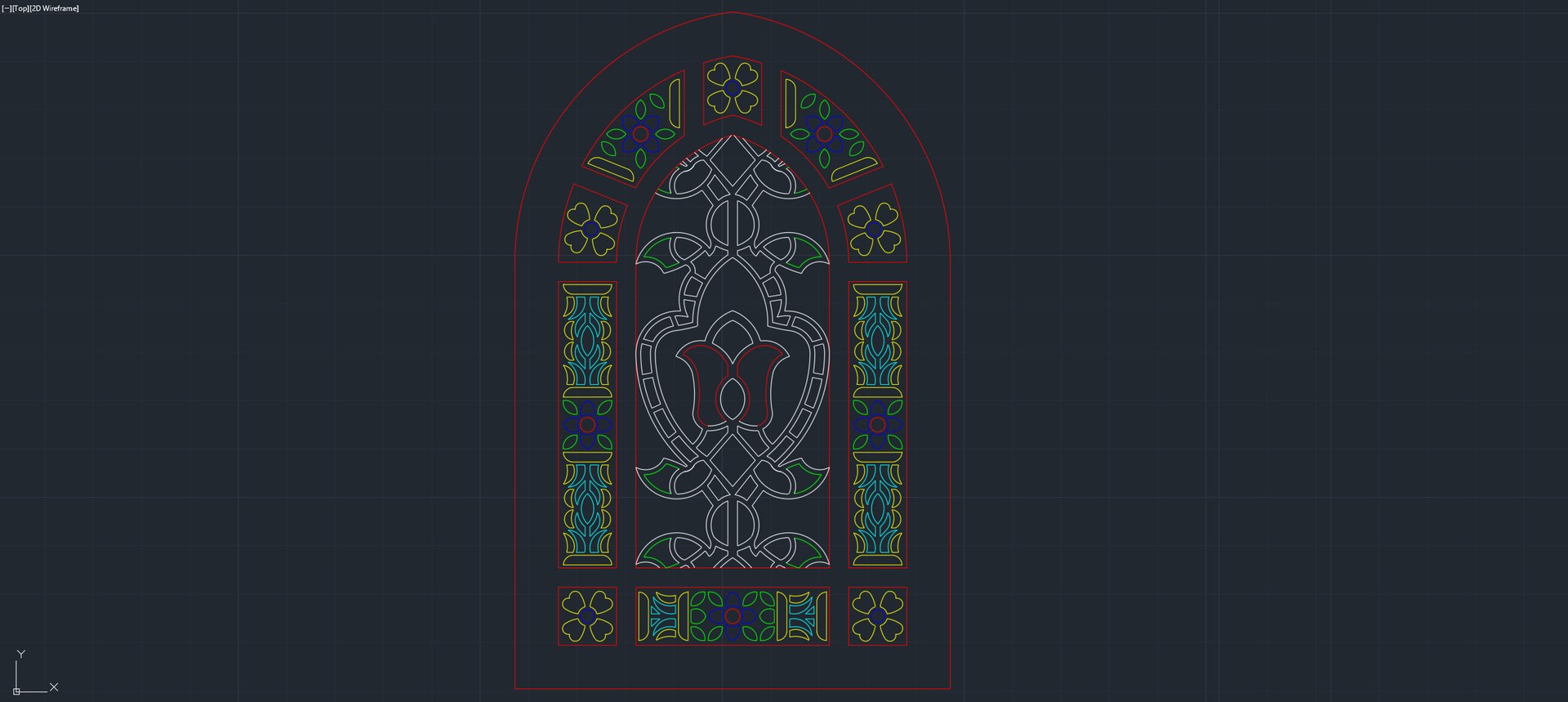 Mosque Church Window Model - TurboSquid 1292195