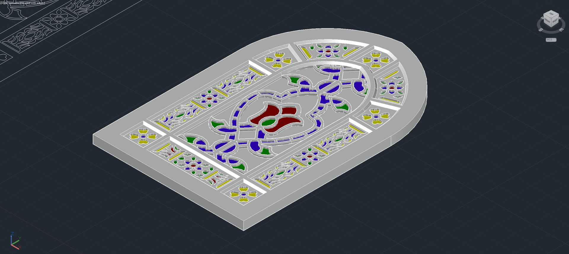 Mosque Church Window Model - TurboSquid 1292195