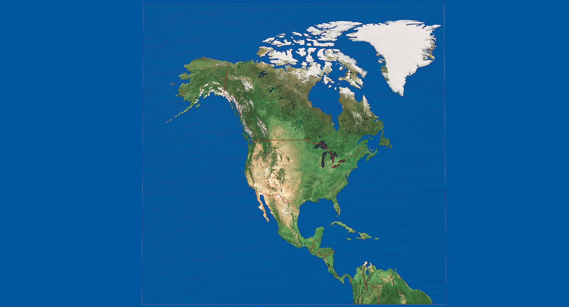 3D North America Topo-Political Map Model - TurboSquid 2338336