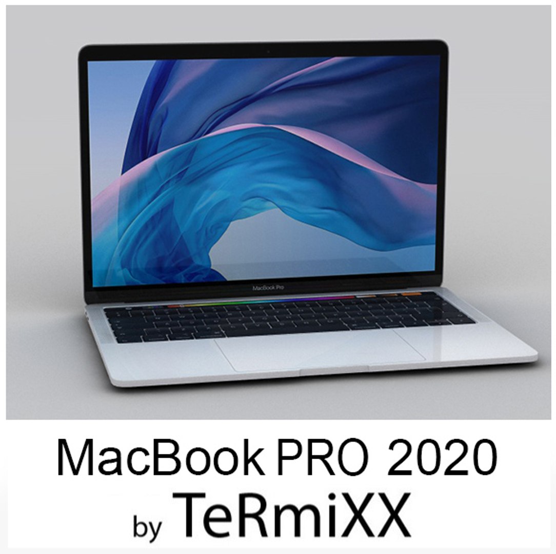 3D Macbook Pro 13 2020 Model - TurboSquid 1620027