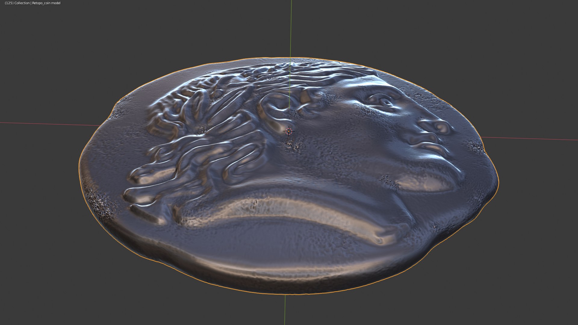 3D Orpheus coin print model - TurboSquid 1816717