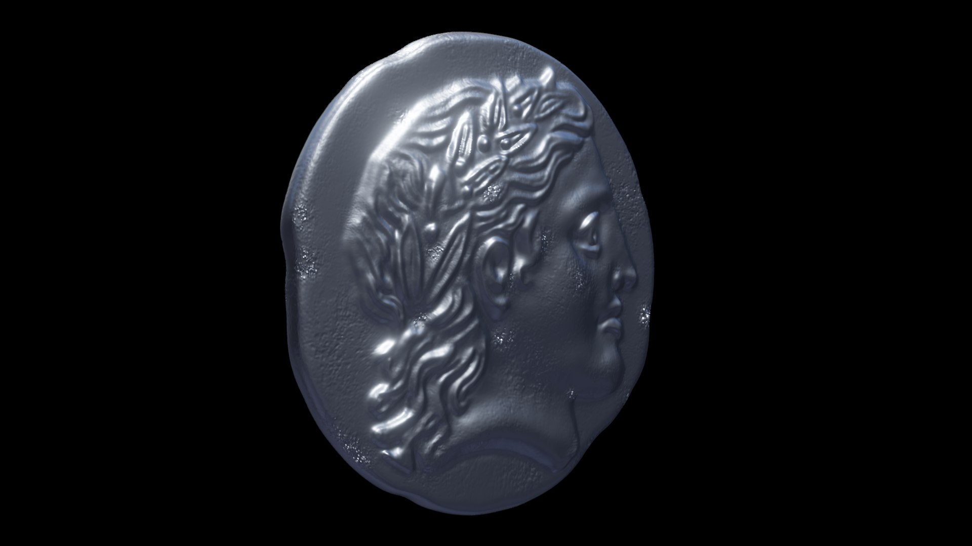 3D Orpheus coin print model - TurboSquid 1816717