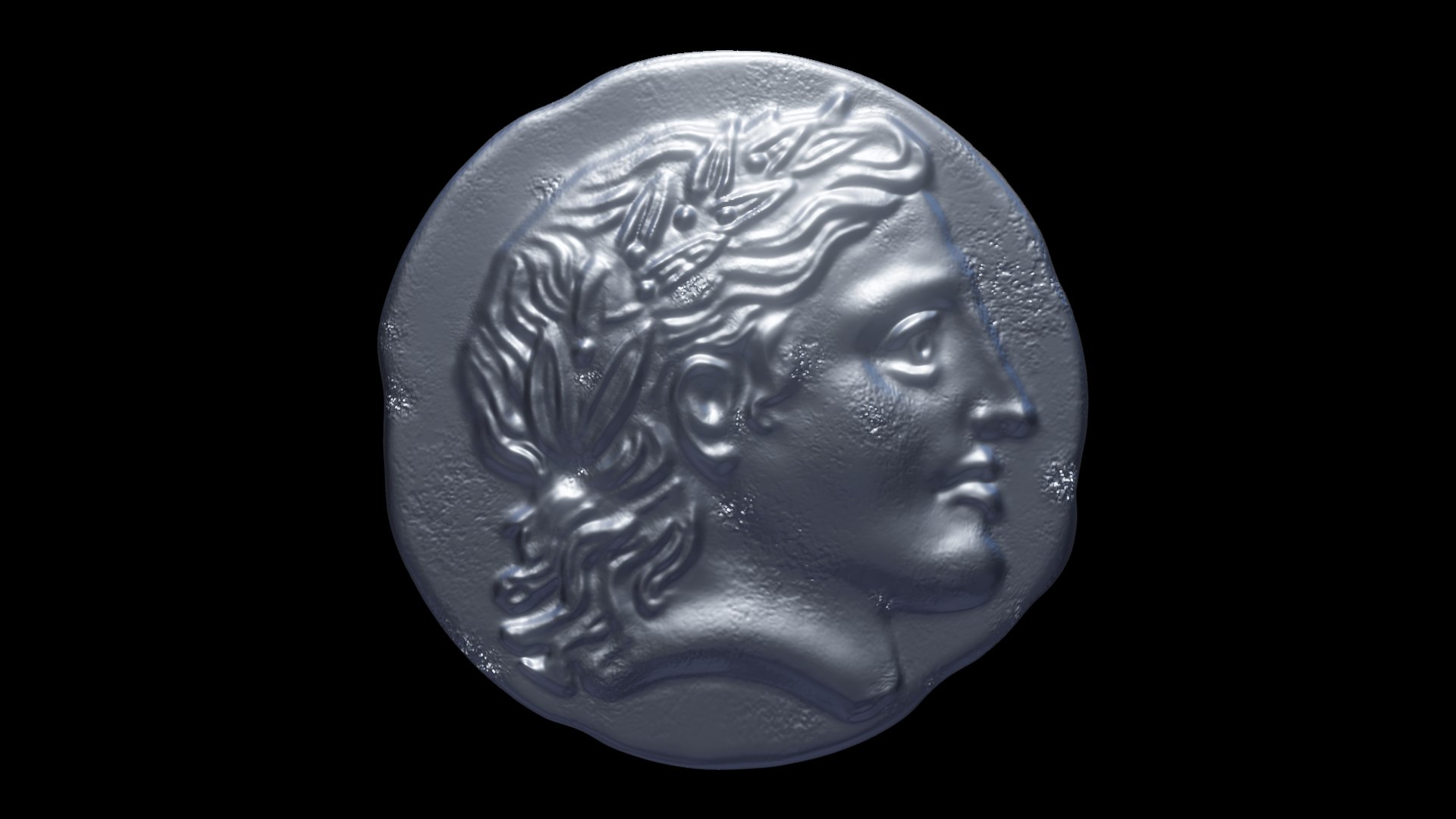 3D Orpheus coin print model - TurboSquid 1816717