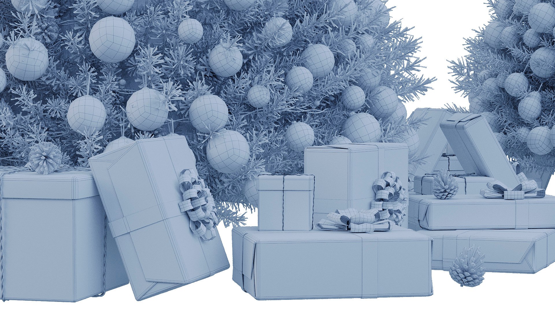 Christmas Tree 2 3D Model - TurboSquid 2329228