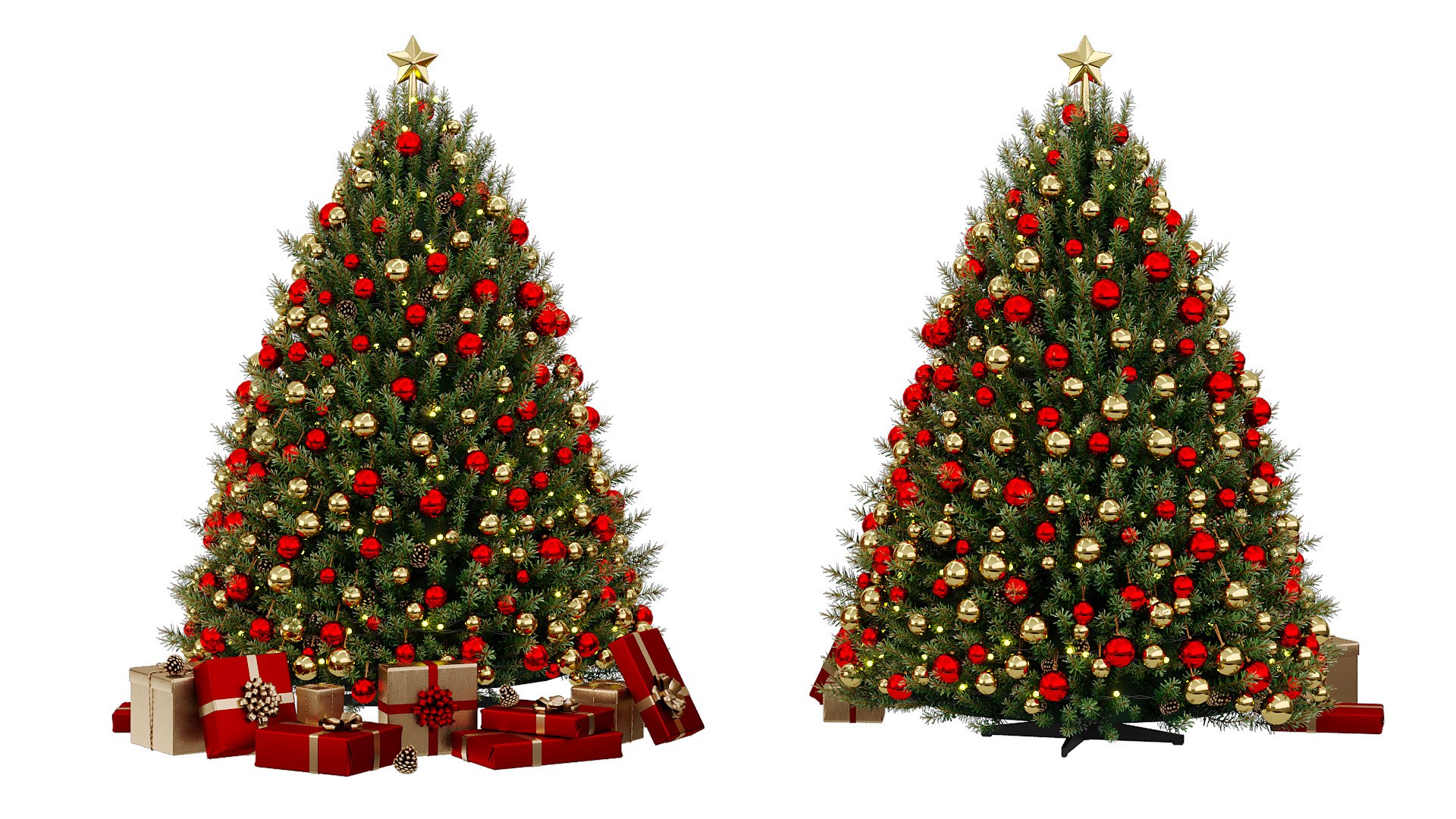 Christmas Tree 2 3D Model - TurboSquid 2329228